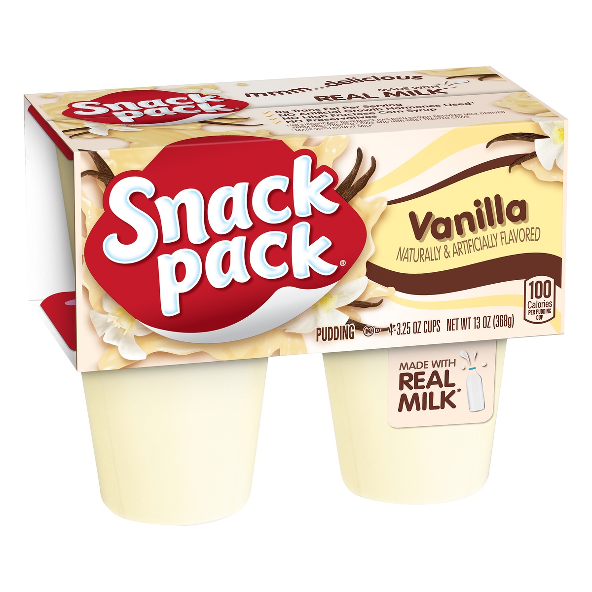 Hunt's Snack Pack Vanilla Pudding 4 ct | Shipt