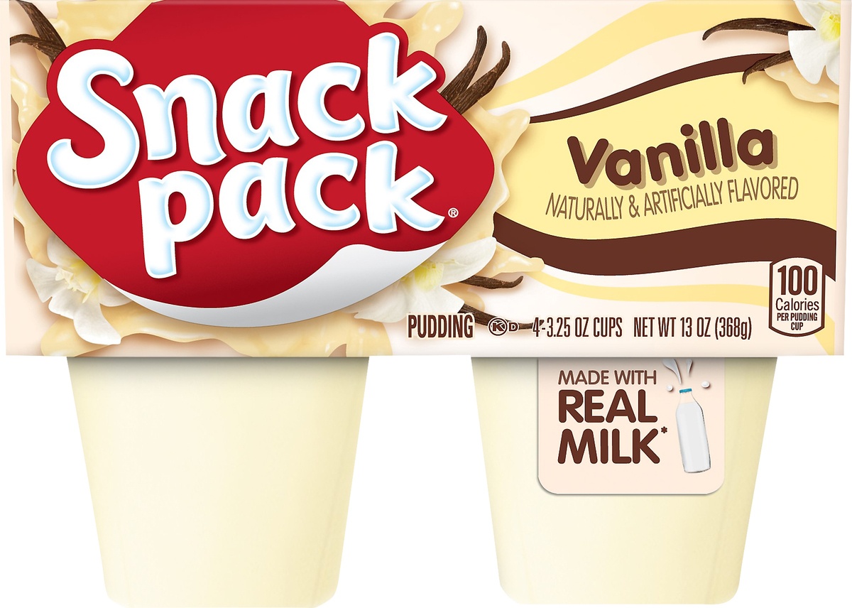 Hunt's Snack Pack Vanilla Pudding 4 ct | Shipt