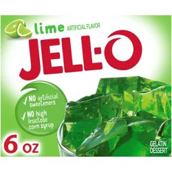 Jell-O Lime Instant Gelatin Mix, 6 oz Box | shipt