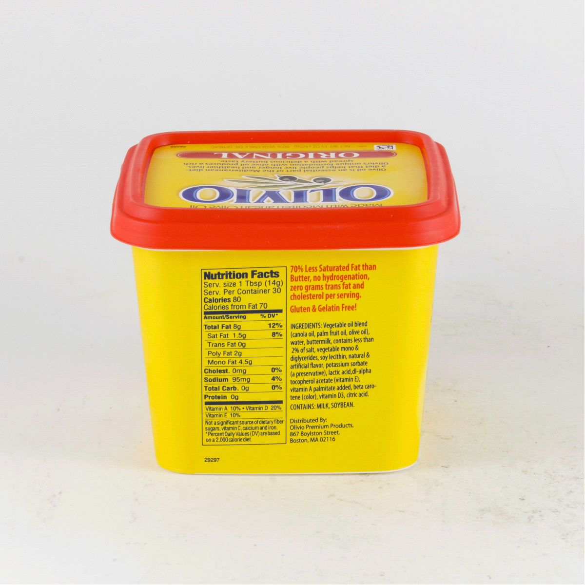 Olivio Vegetable Oil Spread Original 15 oz | Shipt