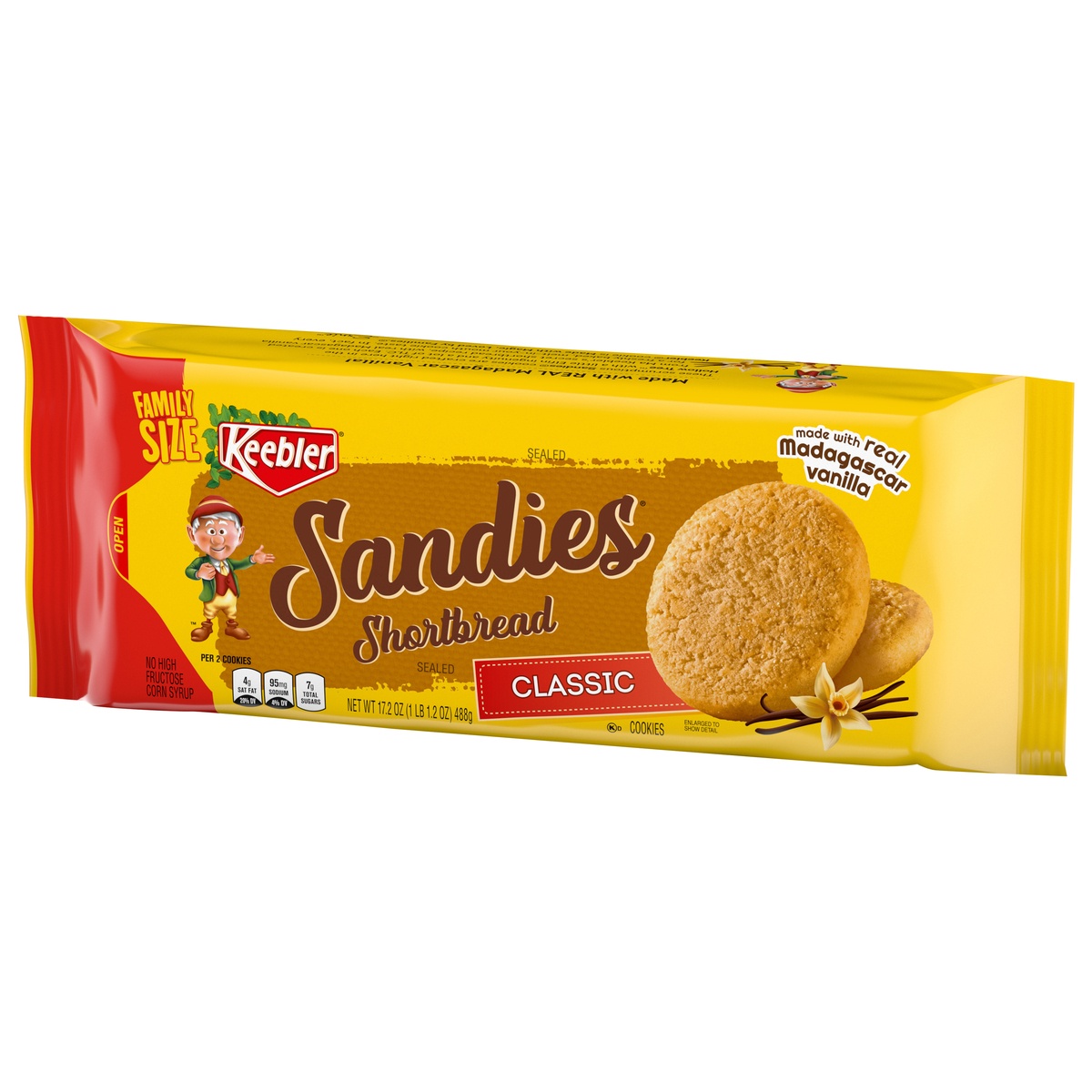Keebler Classic Sandies Shortbread Cookies 17.2 oz | Shipt