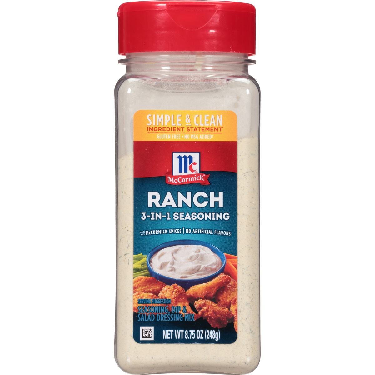 McCormick Ranch 3-In-1 Seasoning Mix 8.75 oz | Shipt