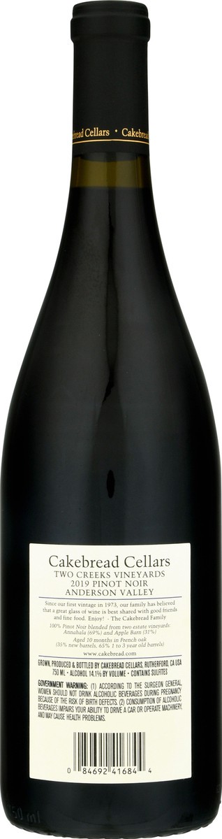 Cakebread Cellars Pinot Noir 750 ml | Shipt