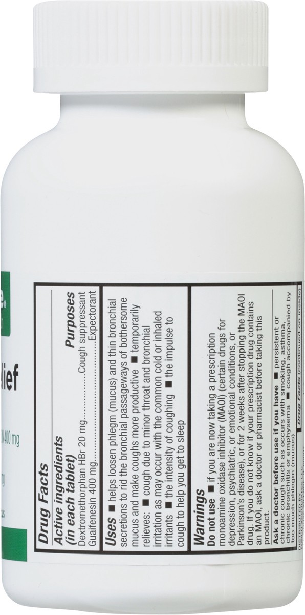 Topcare Health Mucus Relief Immediate Release Tablets 100 Ea 100 Ct Shipt