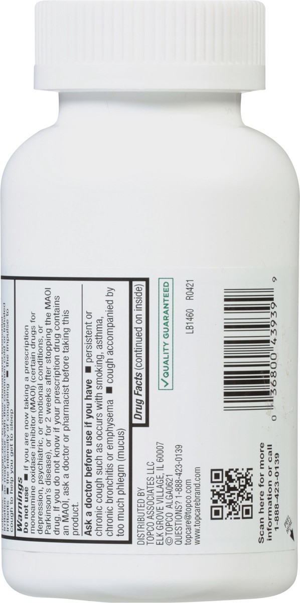 TopCare Health Mucus Relief Immediate Release Tablets 100 ea 100 ct | Shipt