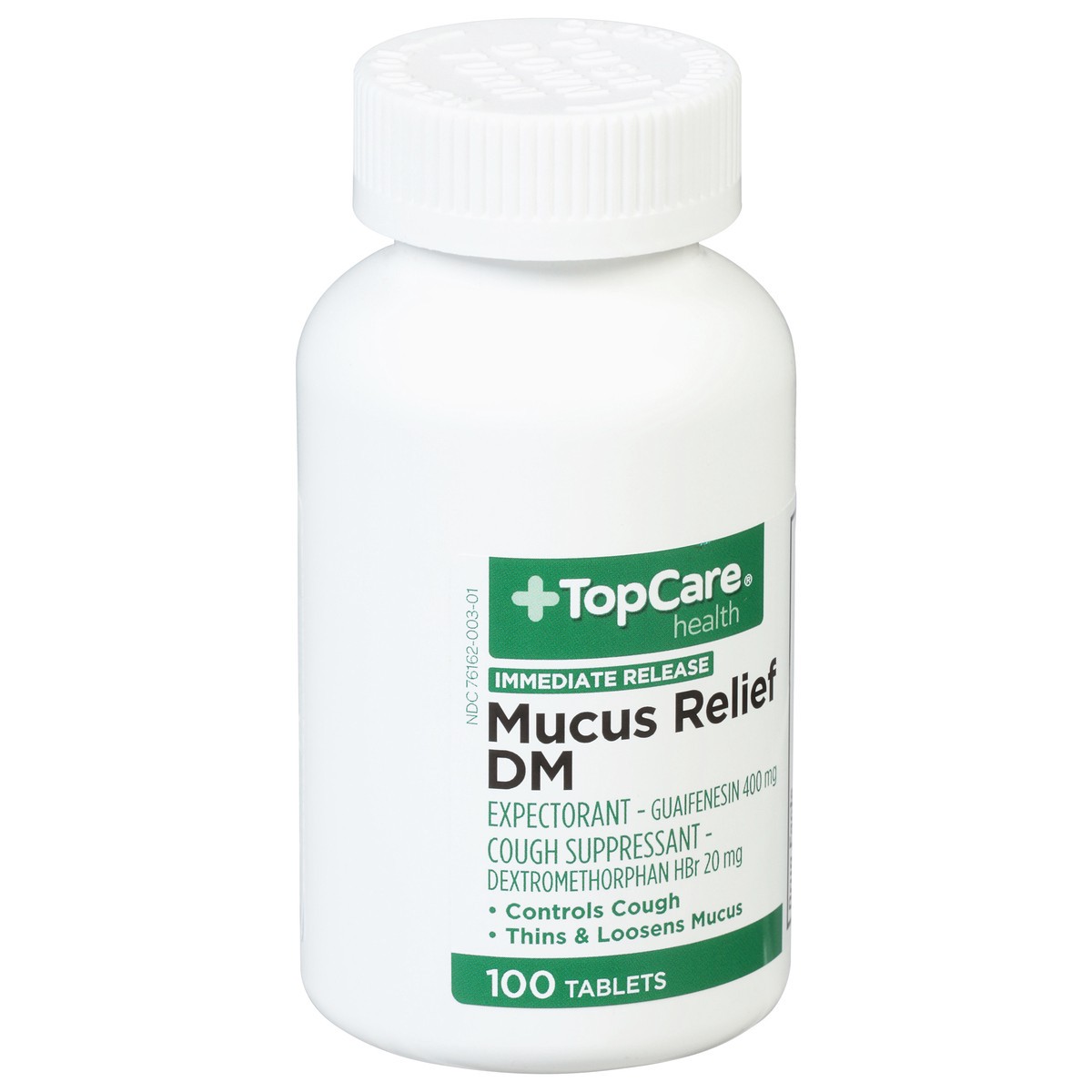 TopCare Health Mucus Relief Immediate Release Tablets 100 ea 100 ct | Shipt