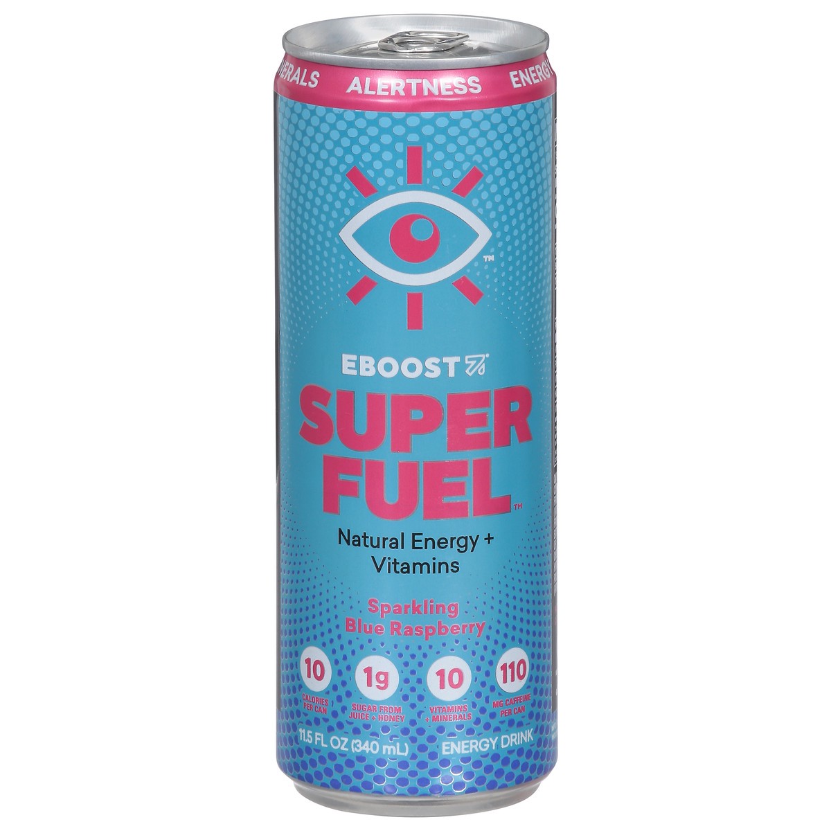 Eboost Super Fuel Sparkling Blue Raspberry Beverage 11.5 fl oz | Shipt