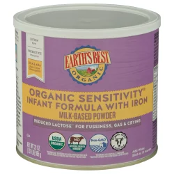 Earth's Best Organic Sensitivity Infant Formula With Iron 21 oz | shipt
