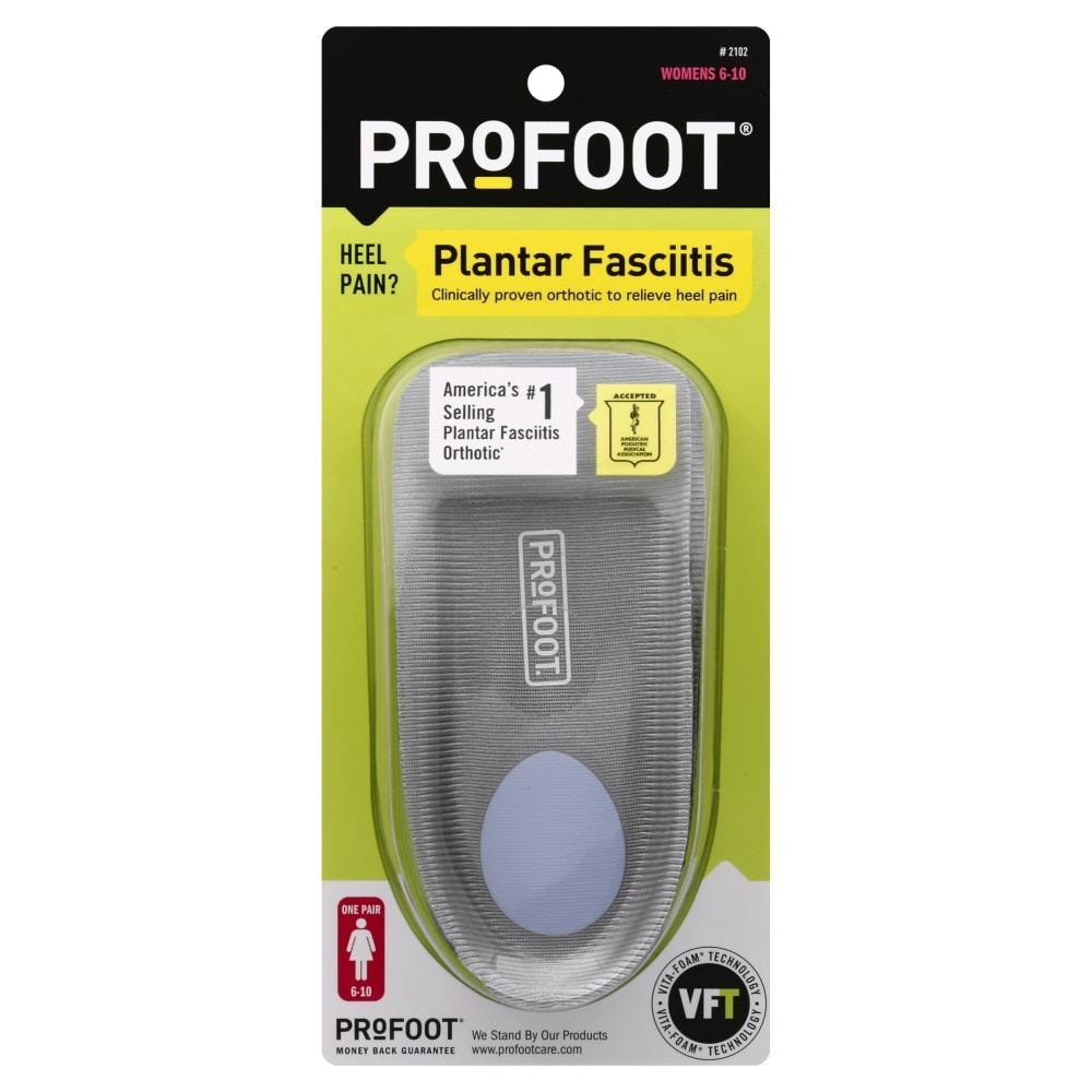 ProFoot Women's Plantar Fasciitis Orthotic 1 ct | Shipt