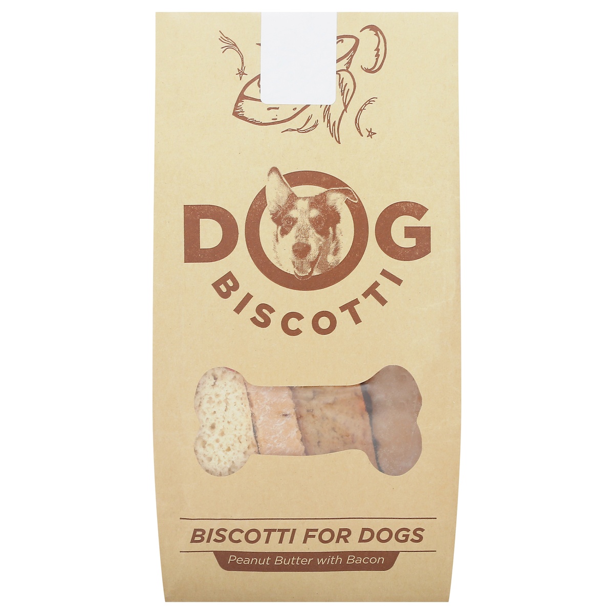 Enrico Biscotti Biscotti for Dogs, Peanut Butter with Bacon 8 oz | Shipt
