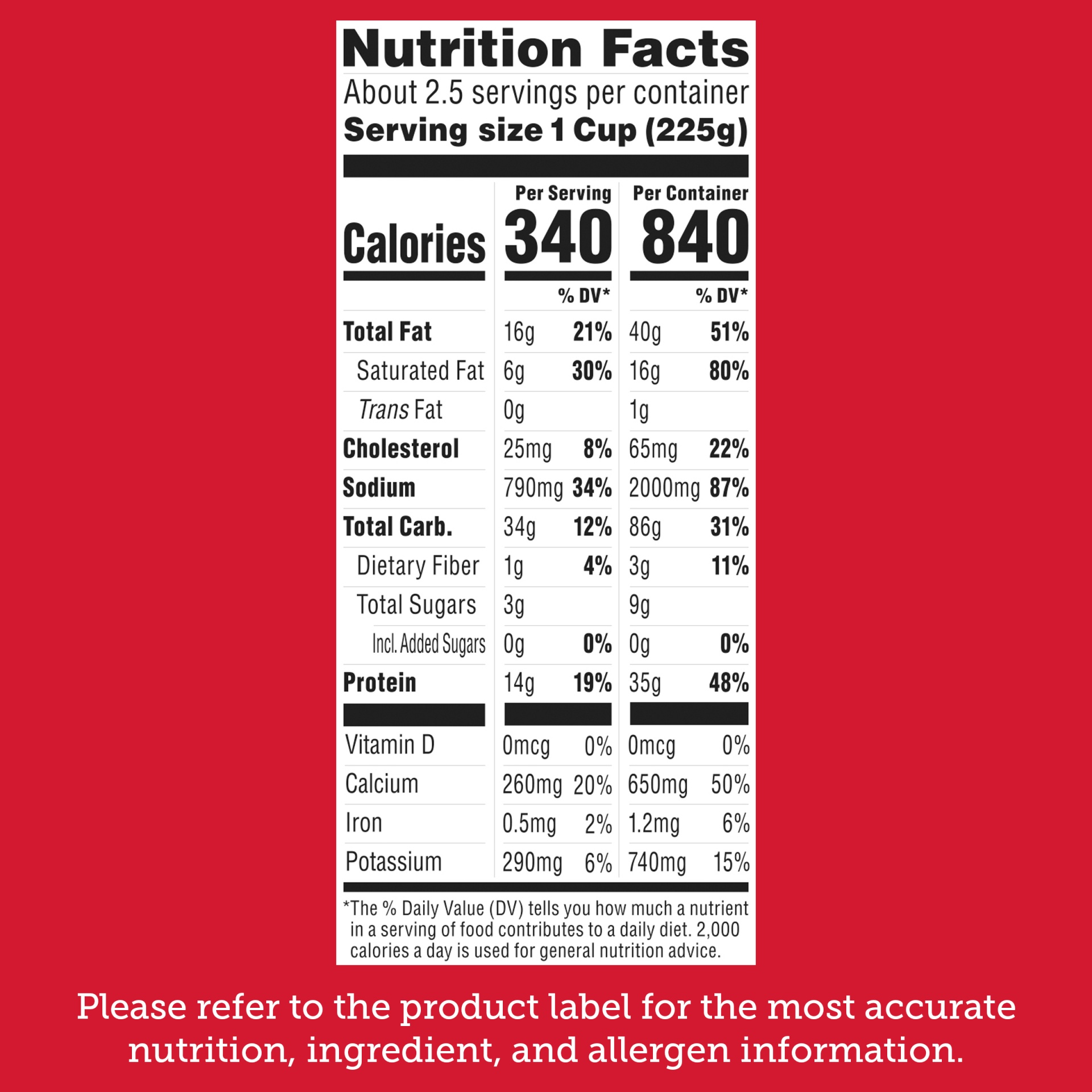Calories In Stouffers Mac And Cheese