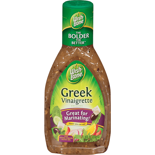 WISH-BONE Wish Bone Dressing, Greek Vinaigrette 8 fl oz | Shipt