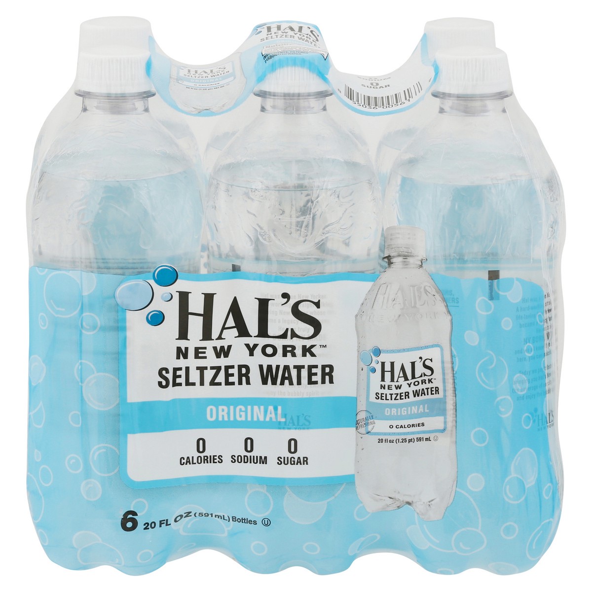 Hal's New York Seltzer Water - 6 ct; 20 oz 6 ct; 20 oz | shipt