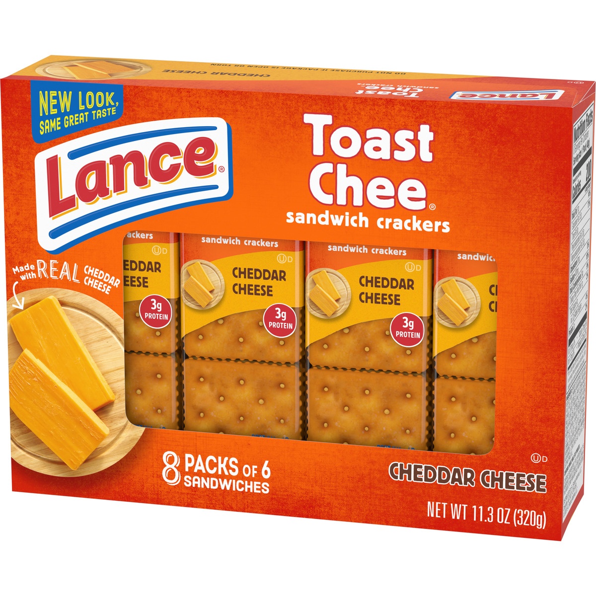 Lance Cracker Toast Chee Cheddar 8 ct | Shipt