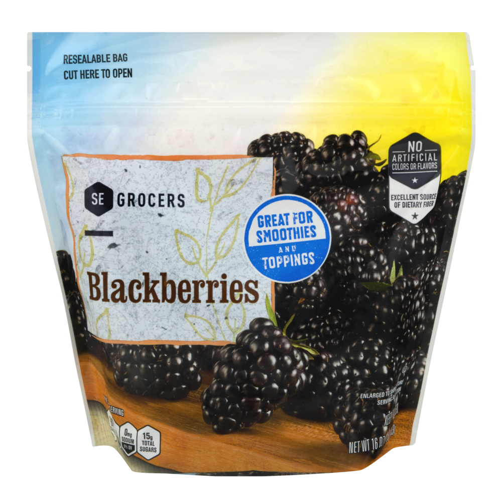 SE Grocers Frozen Blackberries 16 oz | shipt