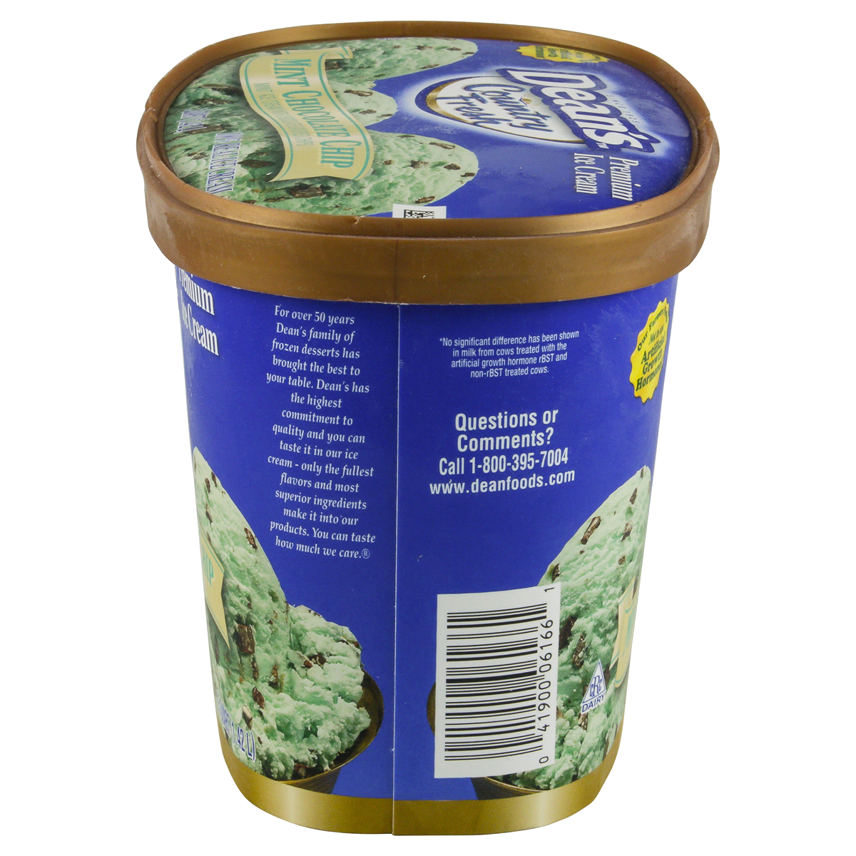 Dean's Country Fresh Mint Chocolate Chip Ice Cream 48 oz | Shipt