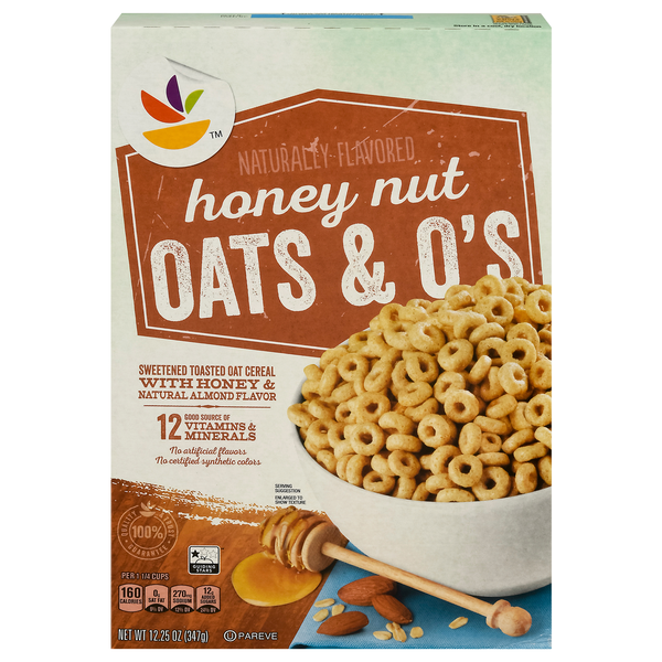 Giant Honey Nut Oats & O's Cereal 12.2 oz | shipt