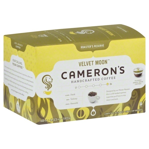 Cameron's Specialty Coffee Velvet Moon Coffee 12 ct | Shipt