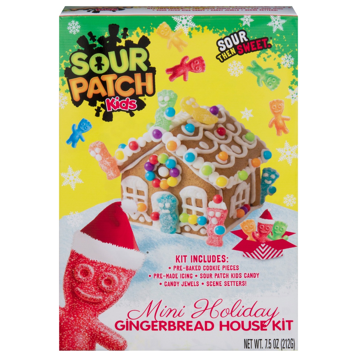 Sour Patch Kids Gingerbread House Kit, Mini Holiday 1 ct | Shipt