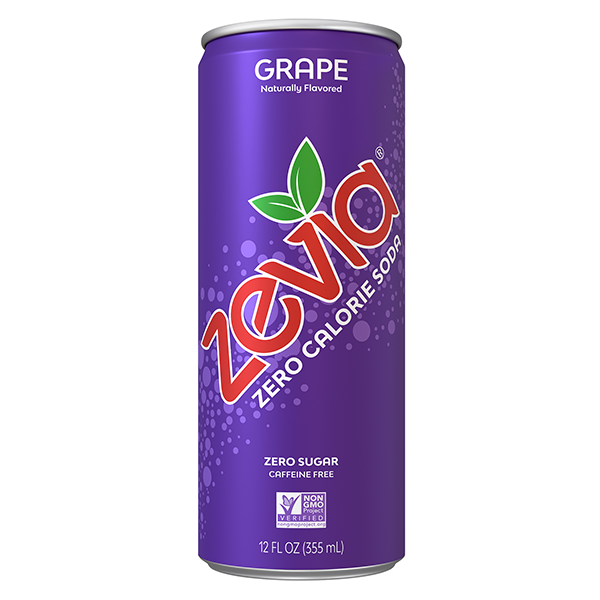 Zevia Grape Zero Calorie Soda 12 fl oz | Shipt