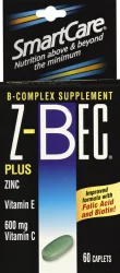 SmartCare Z-Bec B-Complex Supplement 60 ct | Shipt