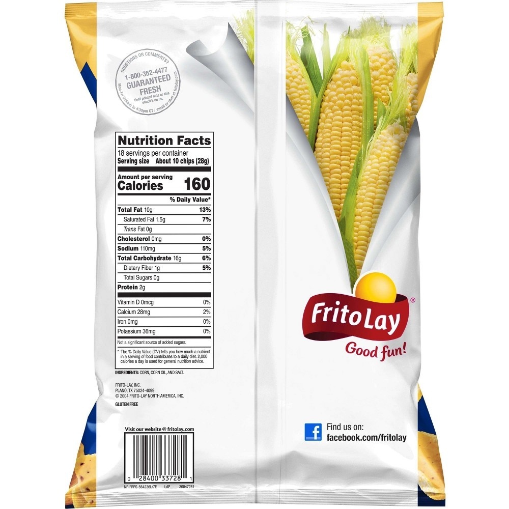 Fritos Scoops Corn Chips, Party Size 15.5 oz | Shipt