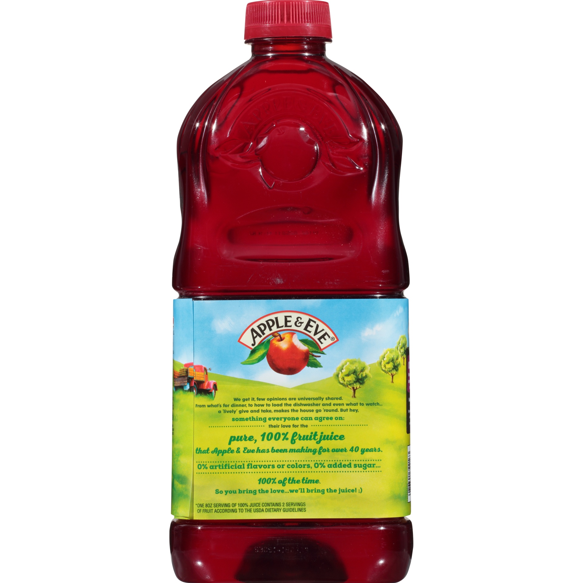 Apple & Eve 100% Juice Cranberry Raspberry 64 fl oz | Shipt
