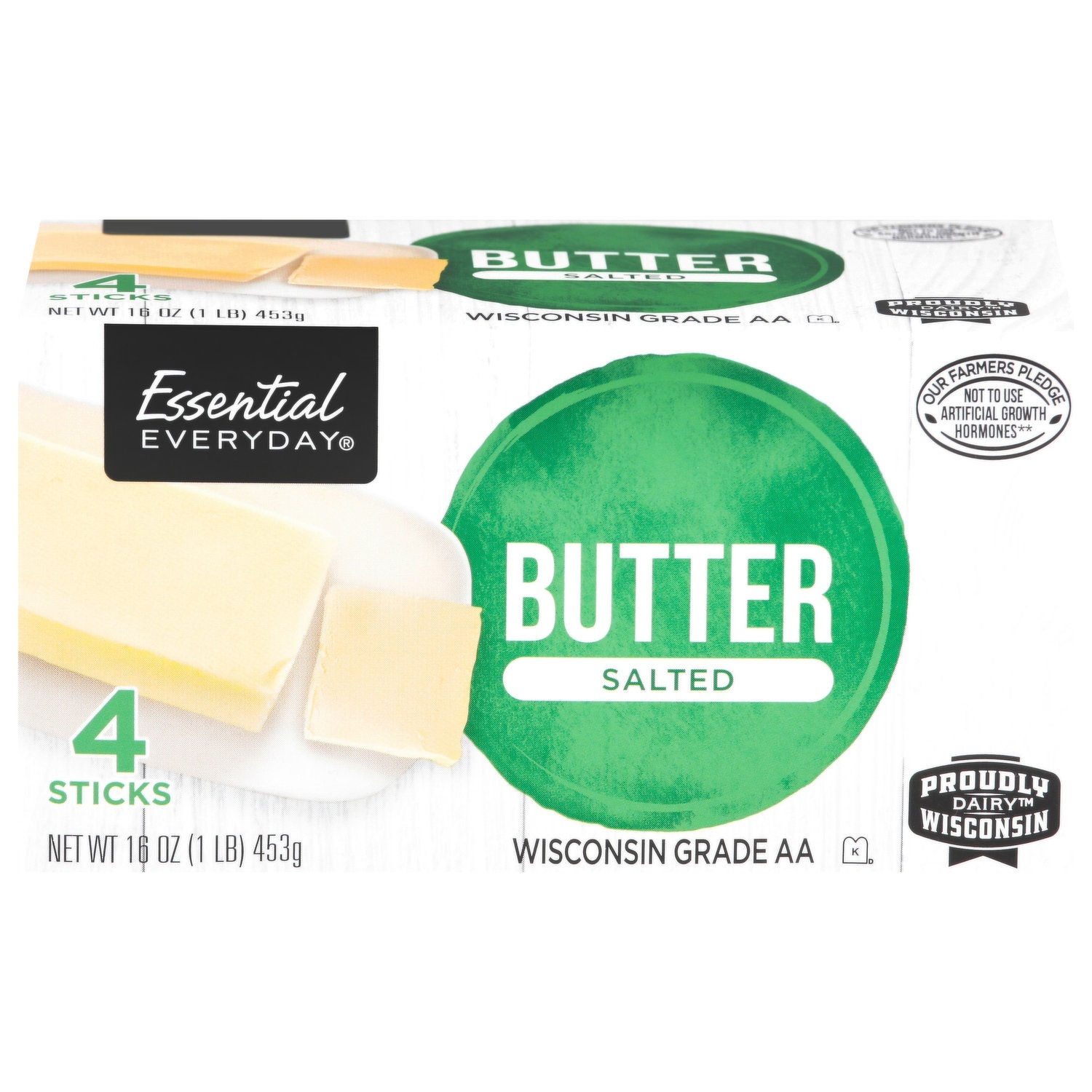 Essential Everyday Salted Butter Quarters 16 oz | Shipt