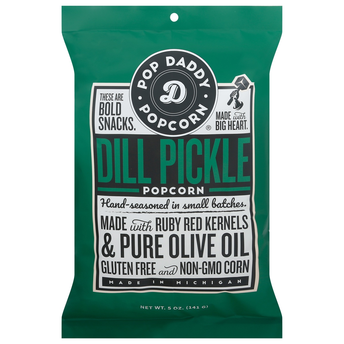 Pop Daddy Popcorn, Dill Pickle 5 oz | Shipt