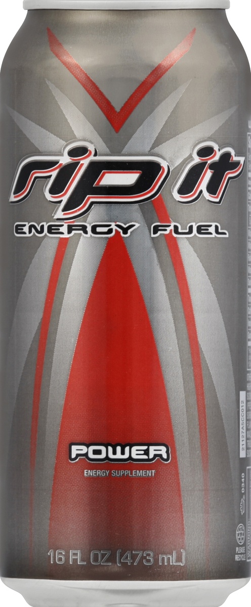 Rip It Power Energy Fuel Supplement Drink 16 fl oz | Shipt