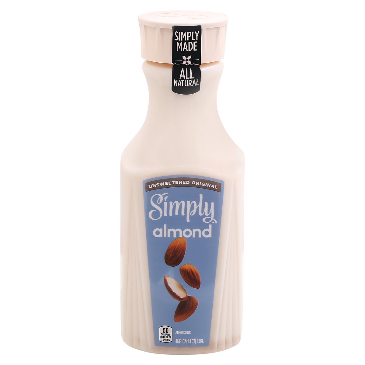 Simply Almond Unsweet Original Almond Milk 46 fl oz | Shipt