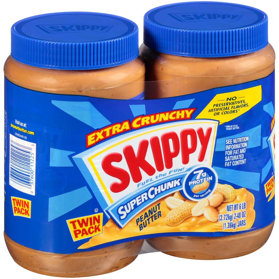 Skippy Chunky Peanut Butter 2 ct | Shipt
